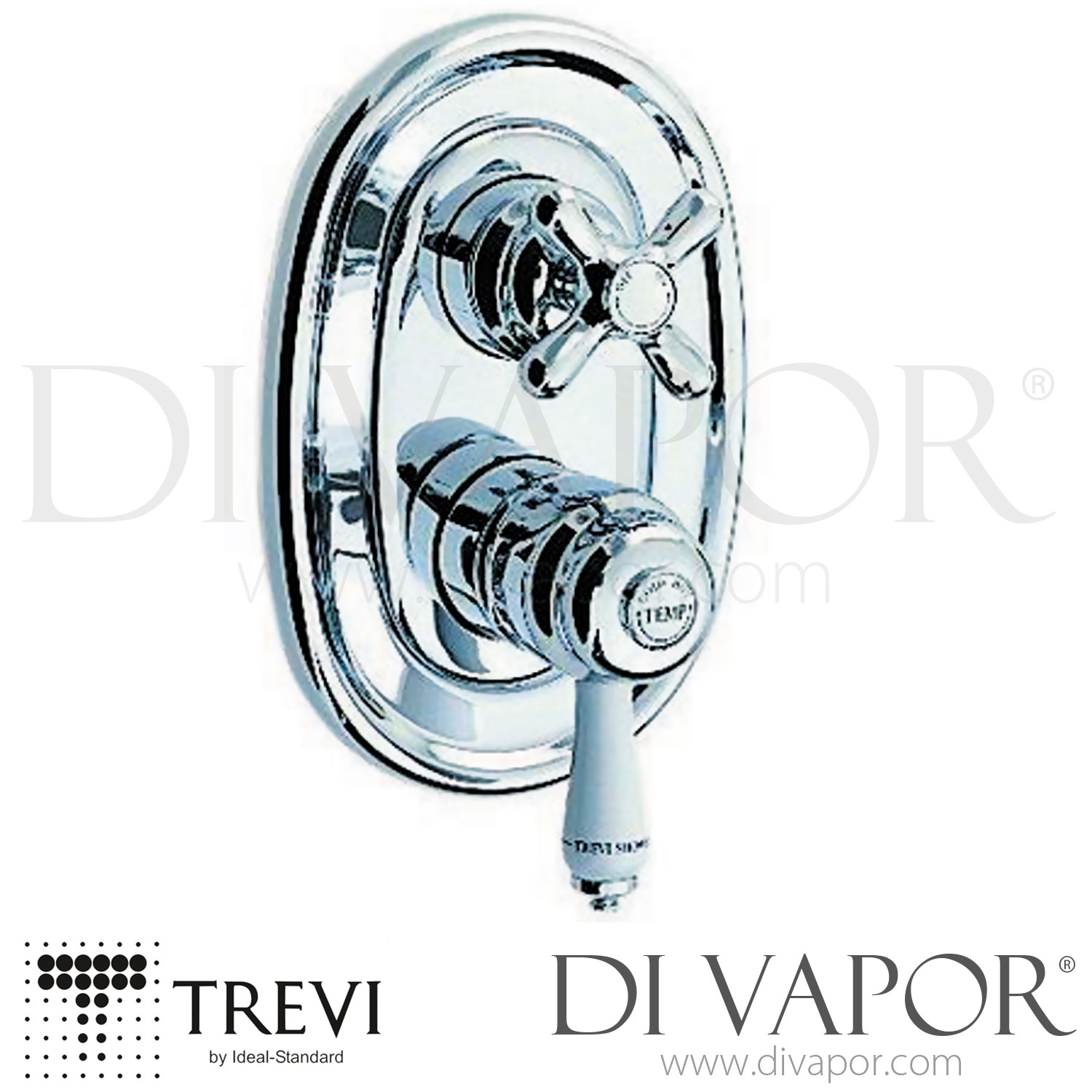 Trevi Traditional Built-In Shower Valve Spare Parts - IDL DV 366